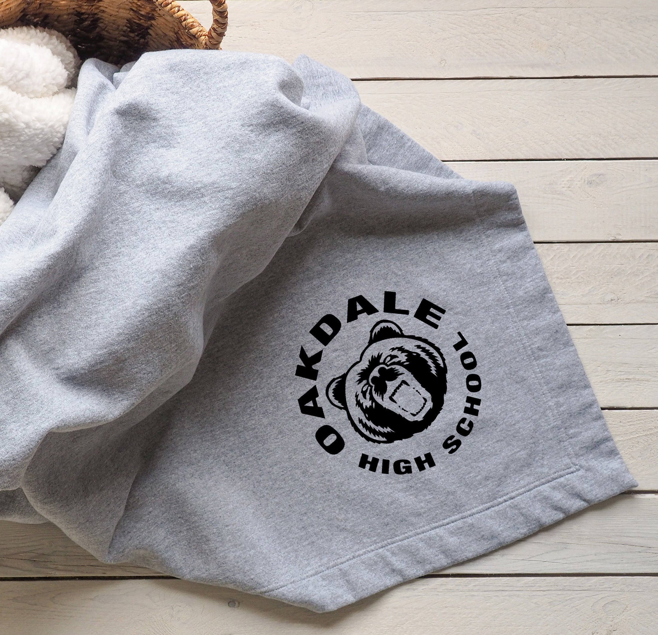 Oakdale High School Bear Head (OHS) – Bella Bean Studios