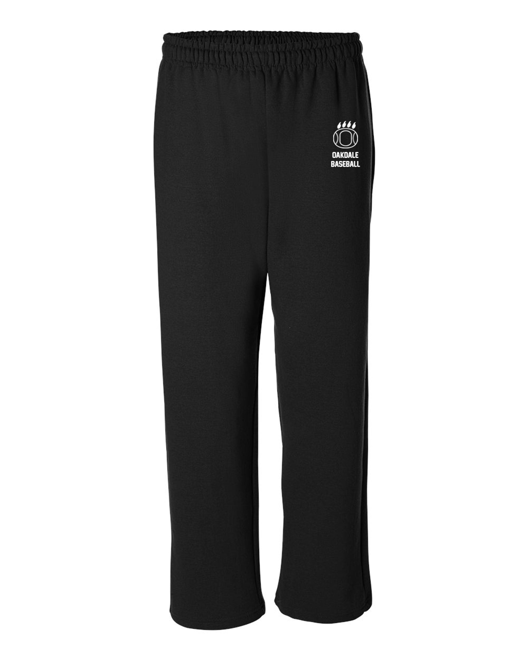 Oakdale Baseball Open Bottom Sweatpants (OHS) – Bella Bean Studios